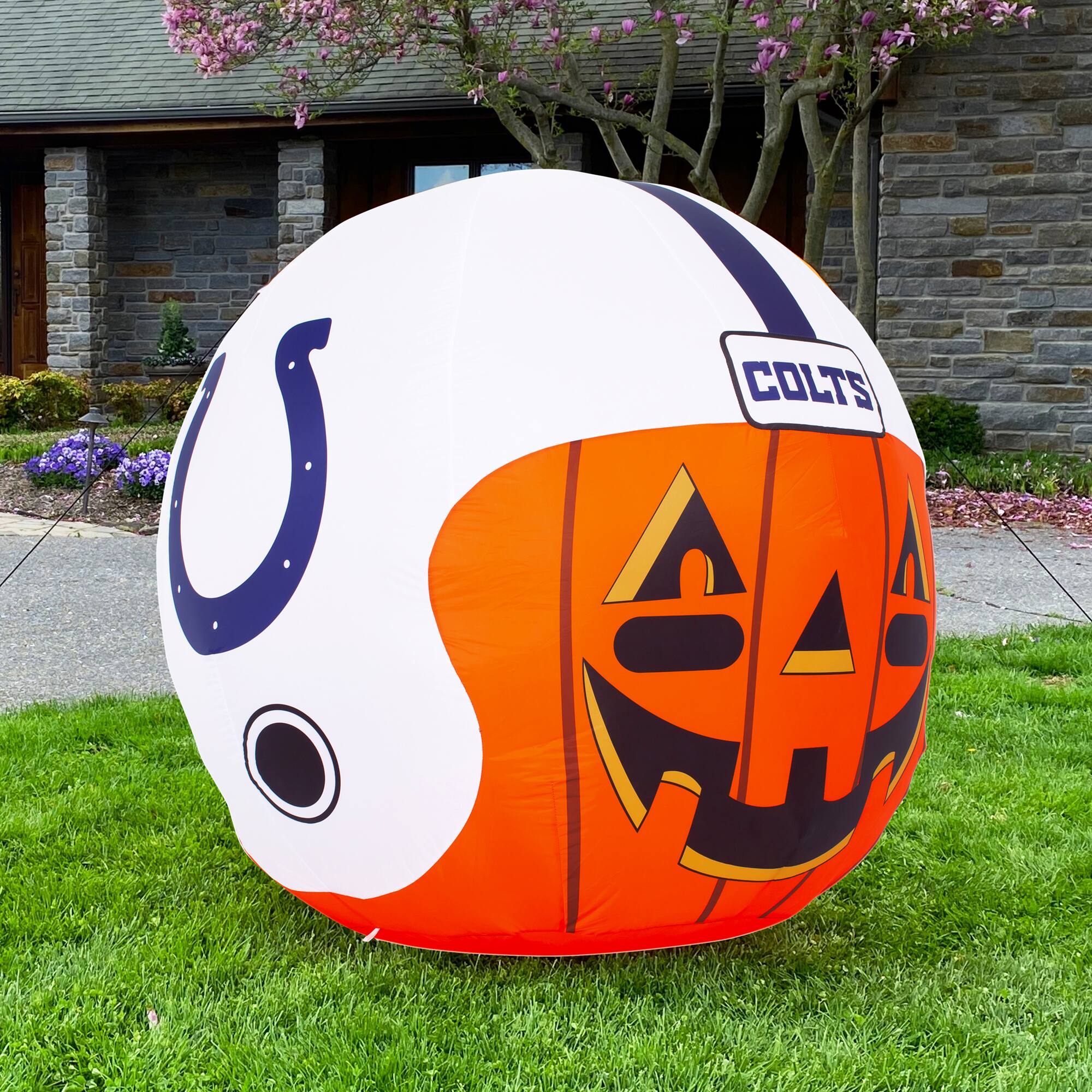 Sporticulture Indianapolis Colts 4' Inflatable Jack O' Helmet ...