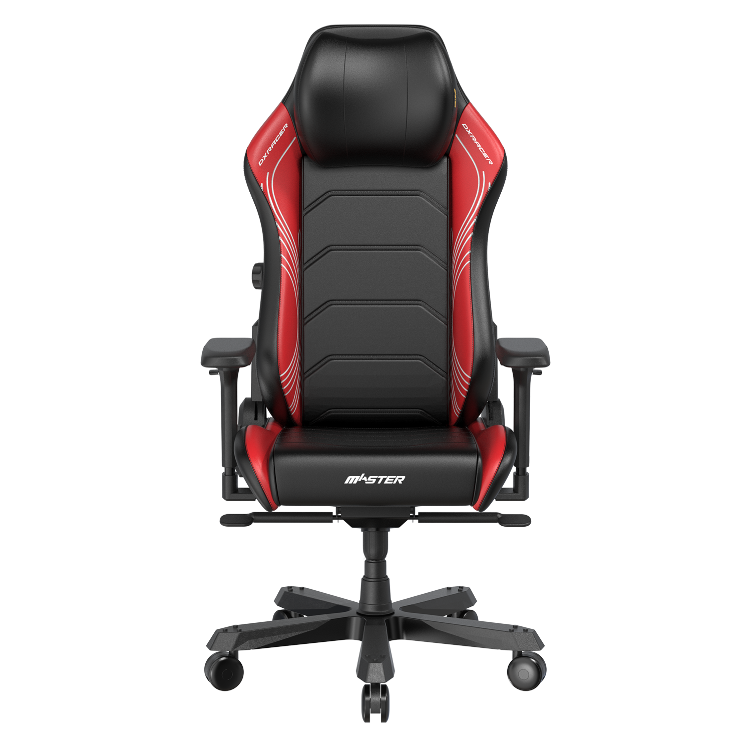 DXRacer Master Series Gaming Chair – lines, Premium PU Leather with ...