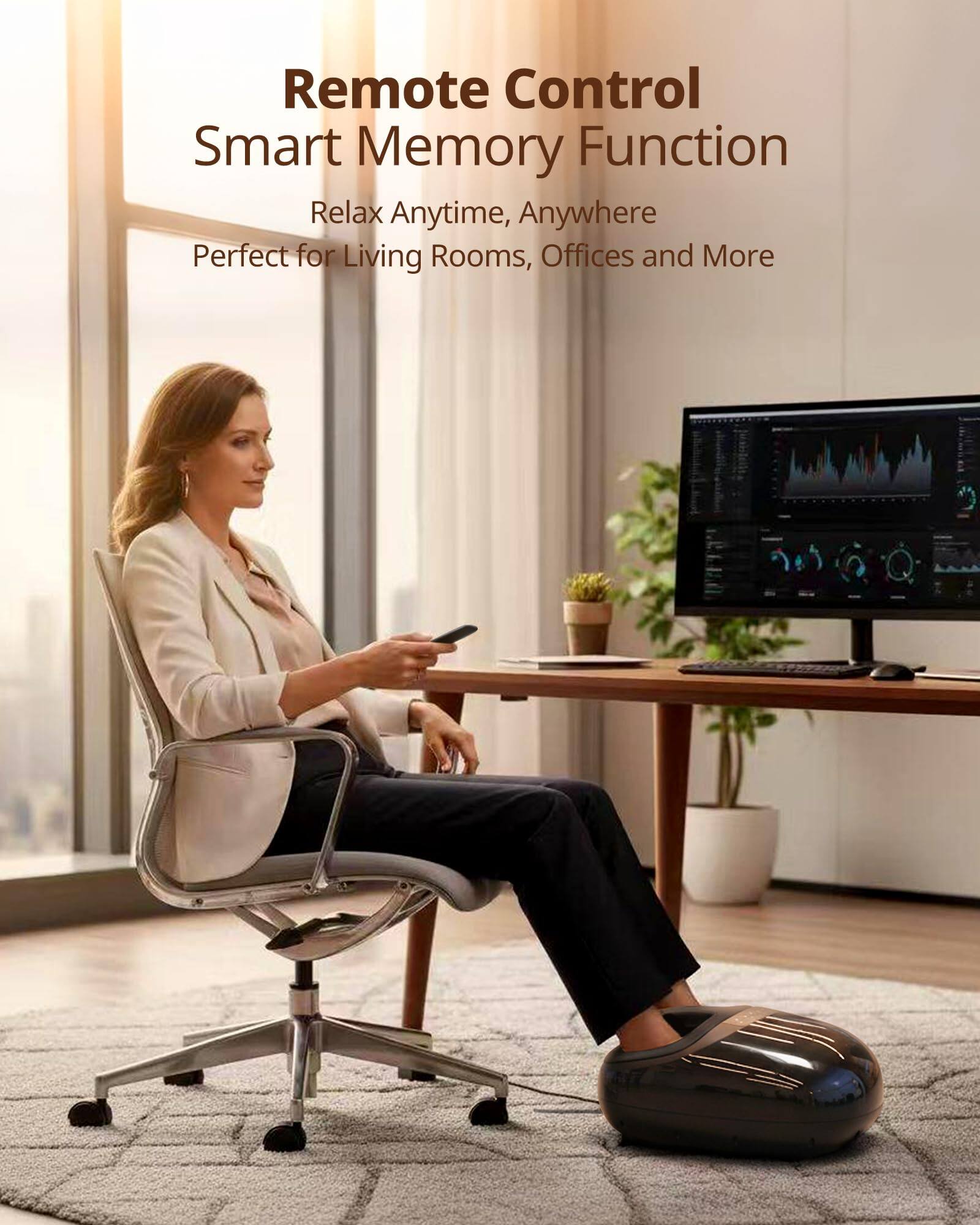 The Best Inks Shiatsu Foot Machine With 3 level Heat Deep Kneading Air ...