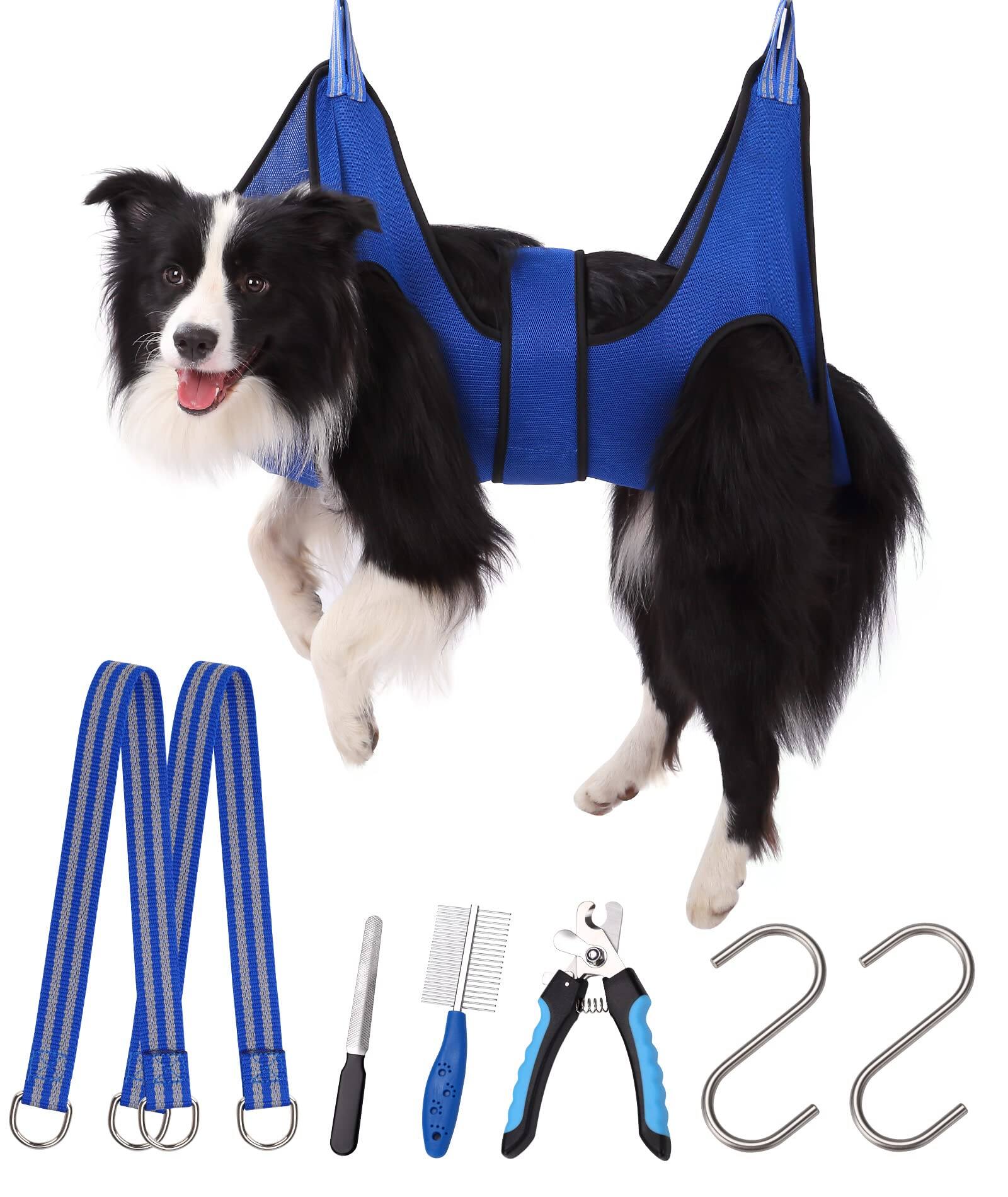 JETRANSPORT Dog Pet Hammock Xl Hanging Harness For Trimming Trim Sling ...