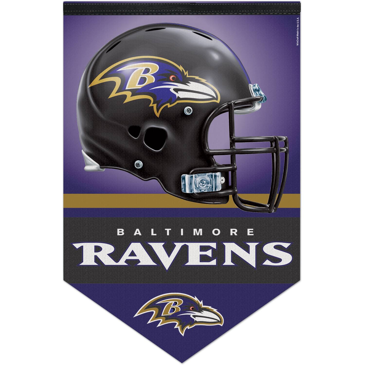 WinCraft Baltimore Ravens 17" x 26" Premium Banner Multicolor 3669421 ...