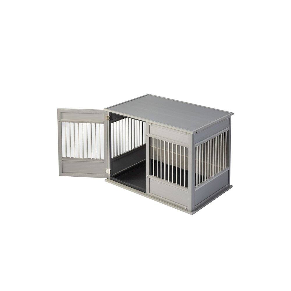 New Age Pet ECOFLEX Horizon Dog Crate Grey X Large - Best Buy