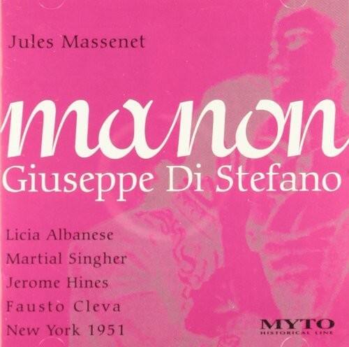 Massenet / Di Stefano Manon Albanese Di Stefano COMPACT DISCS [CD ...
