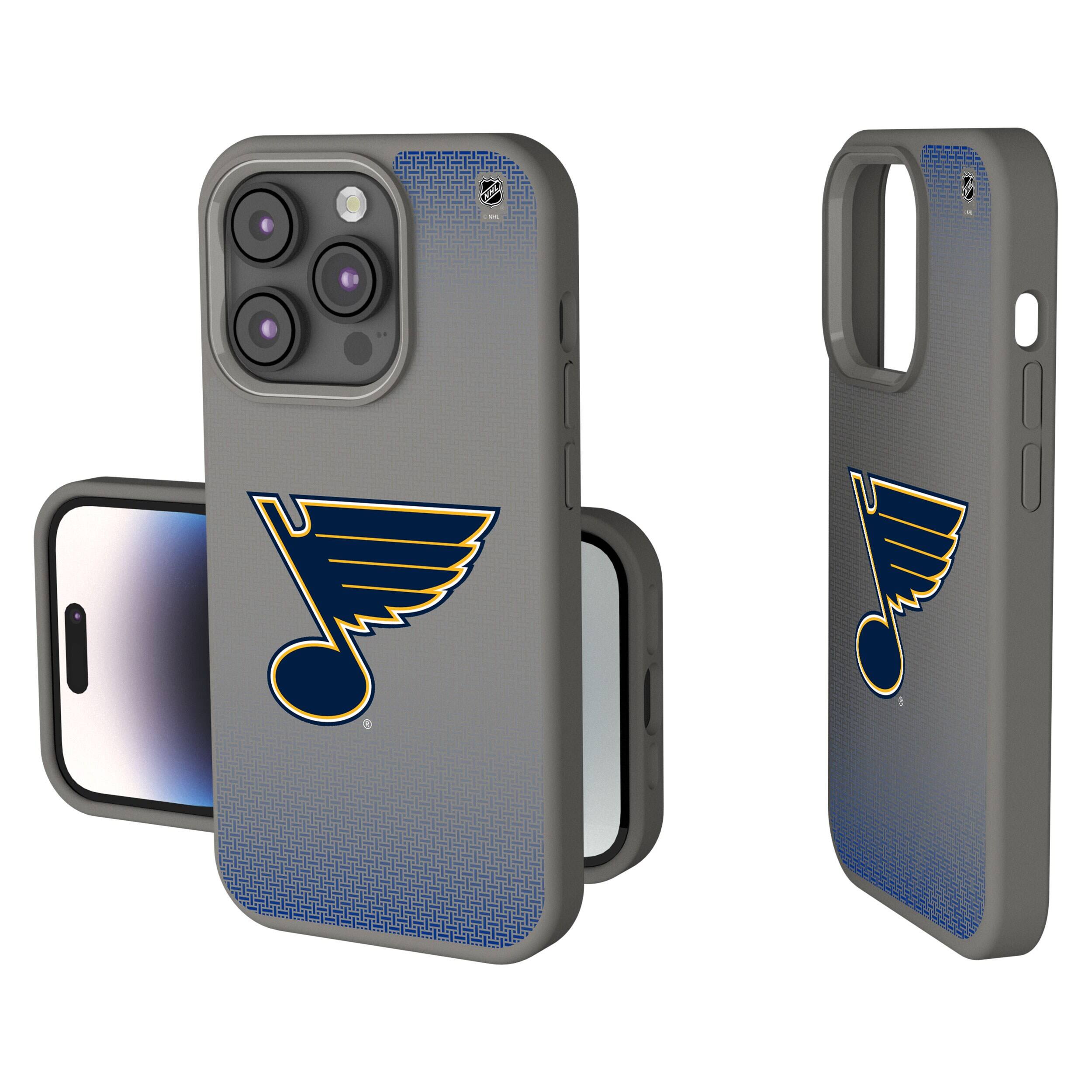 Keyscaper NHL St. Louis Blues Linen Logo iPhone Soft Touch Case 14 Pro ...