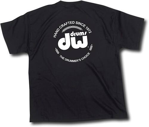 Best Buy: DW Short Sleeve DW Logo T-Shirt (Medium) Black PR20SSBL-M