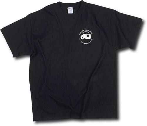 Best Buy: DW Short Sleeve DW Logo T-Shirt (Medium) Black PR20SSBL-M
