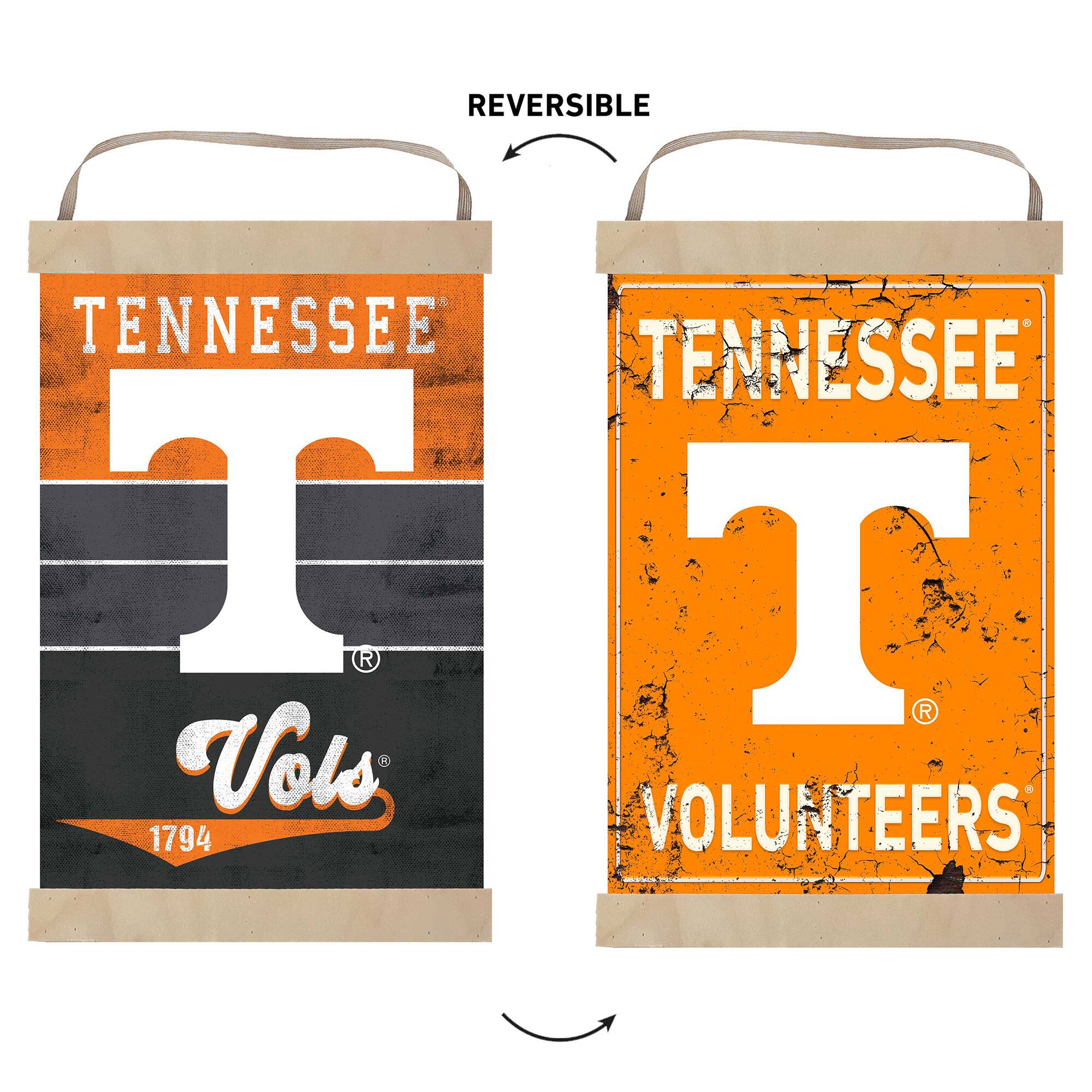 Jardine Tennessee Volunteers Retro Logo Banner Sign Orange 4941829 ...