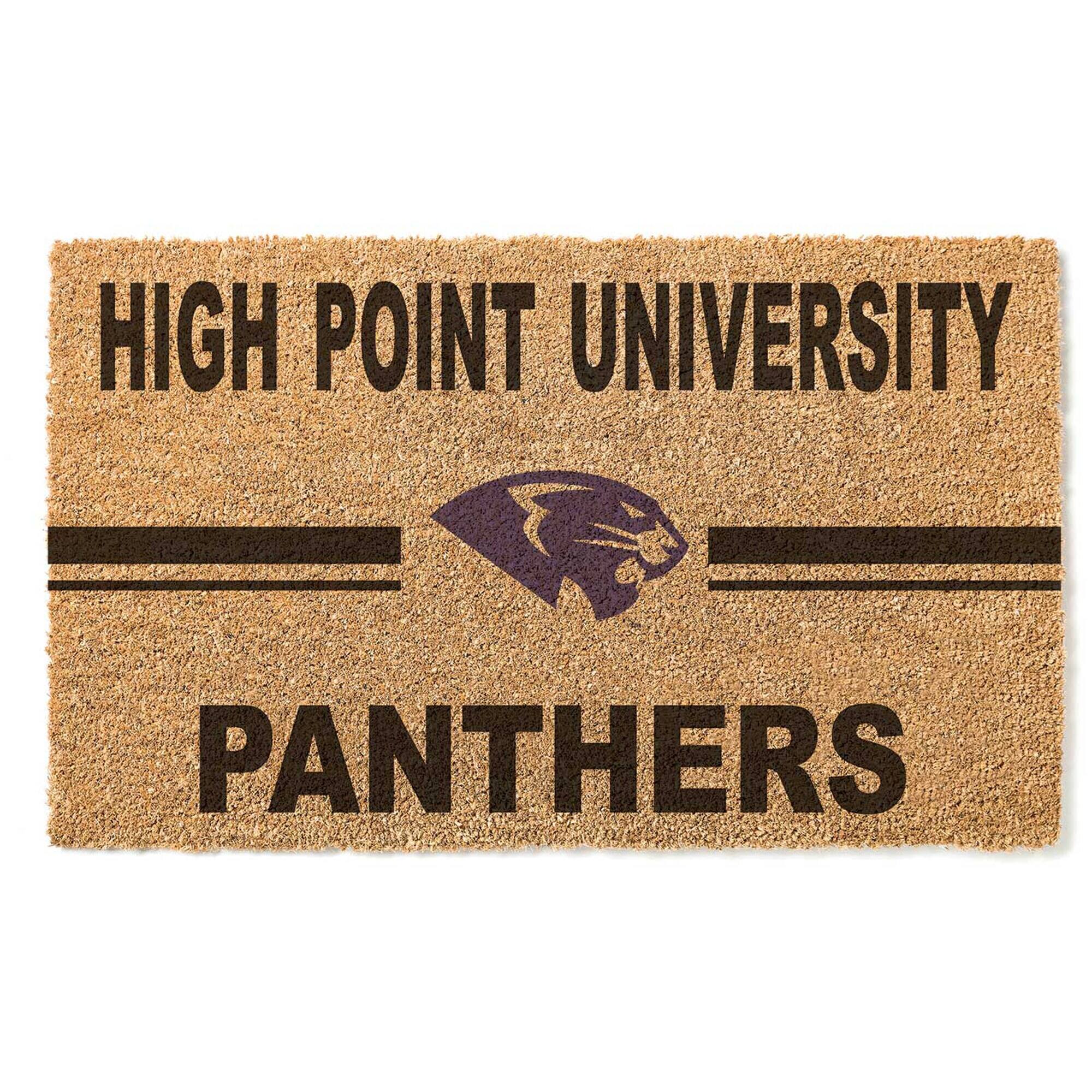 Jardine High Point Panthers 18" x 30" Team Logo Doormat Brown 200092361 ...
