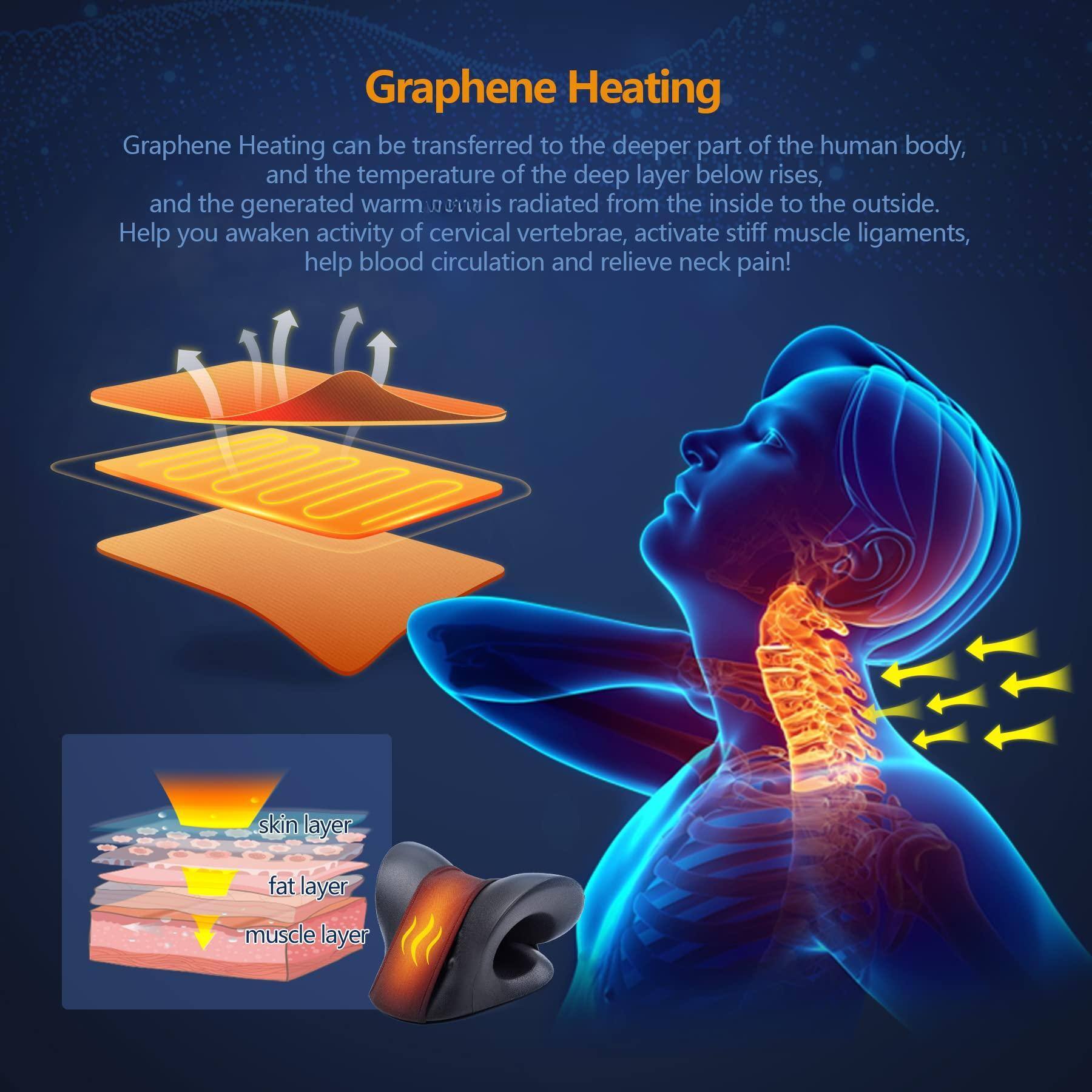 The Best Inks Neck Stretcher for Heated Traction Device Pillow with ...