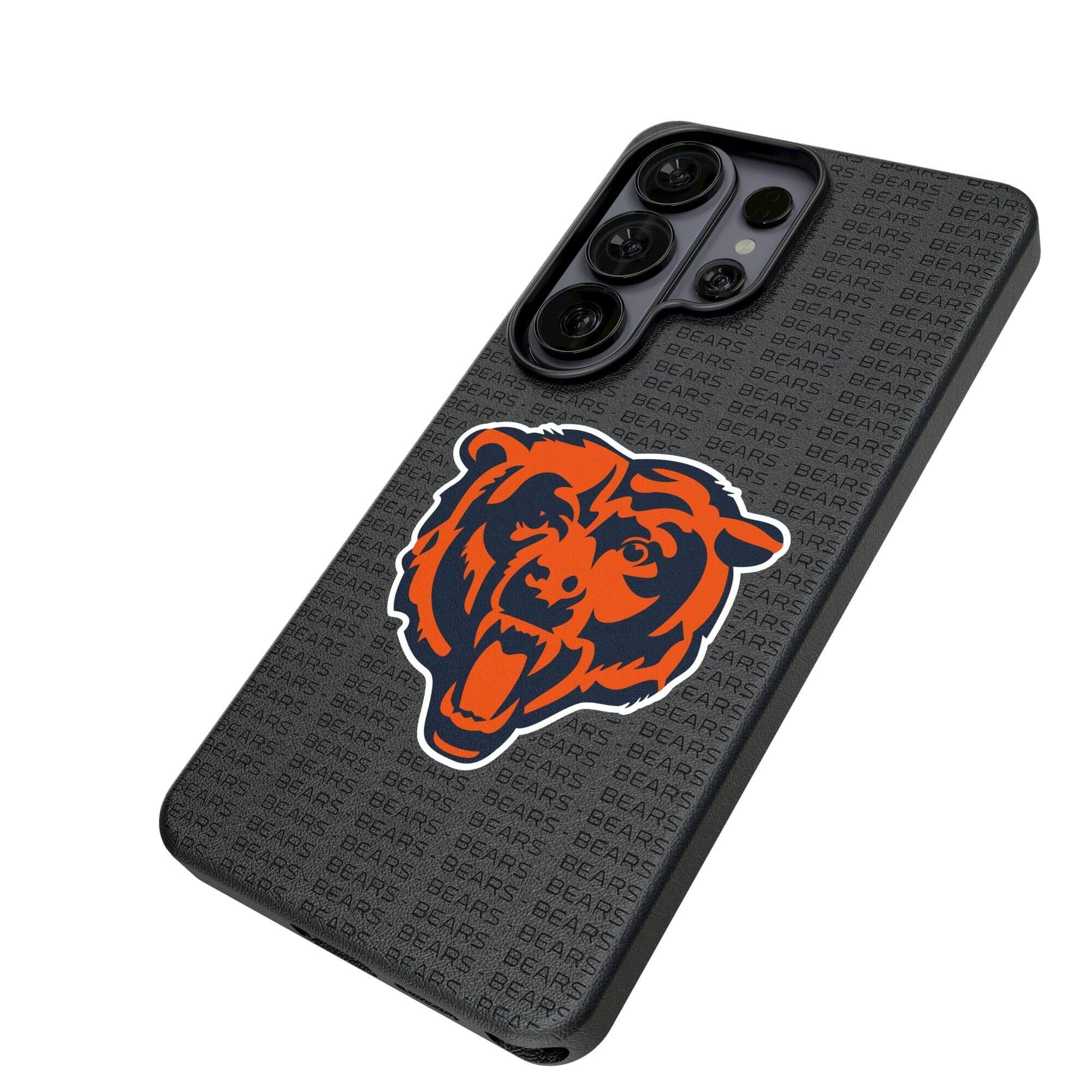 Keyscaper NFL Chicago Bears Text Backdrop Galaxy Magnetic Bump Case S24 ...
