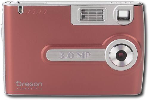 Best Buy: Oregon Scientific ThinCam 3.0MP Digital Camera Red DS6310-R