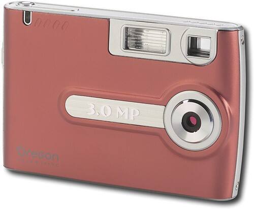 Best Buy: Oregon Scientific ThinCam 3.0MP Digital Camera Red DS6310-R