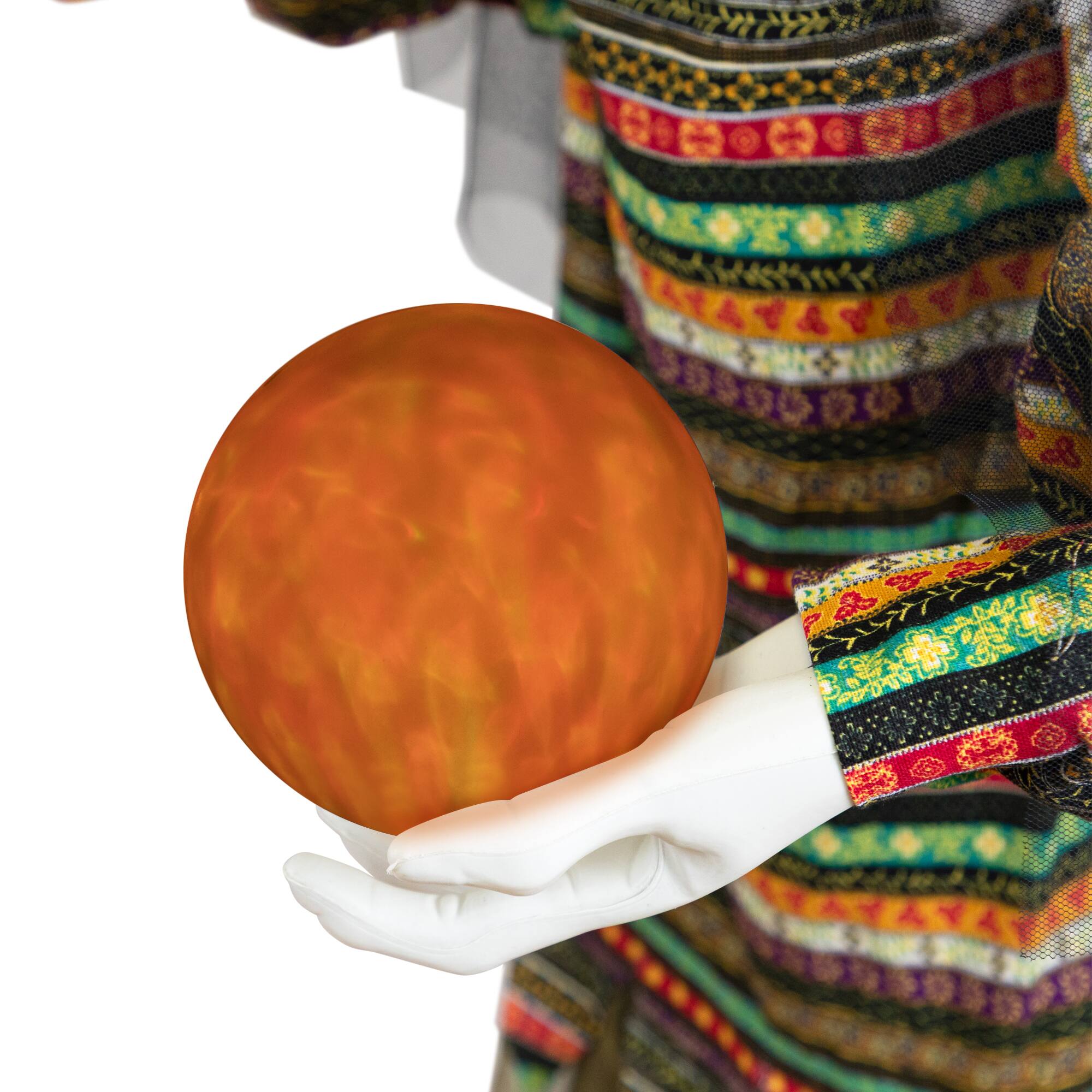 Northlight Lighted Fortune Telling Witch with Magic Ball Halloween ...