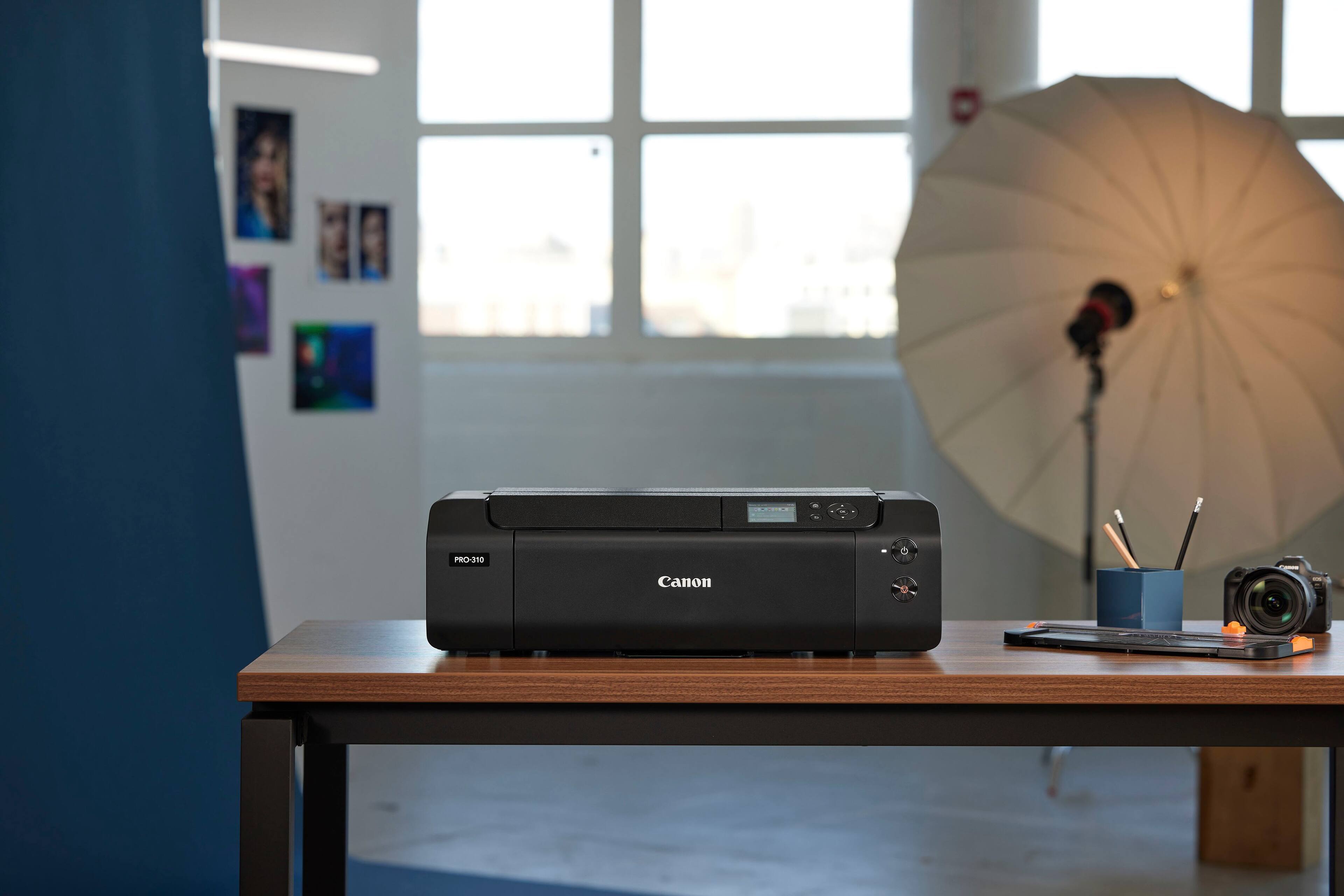 Canon imagePROGRAF PRO 310 Professional Wireless Inkjet Photo Printer Black 6858C002 - Best Buy