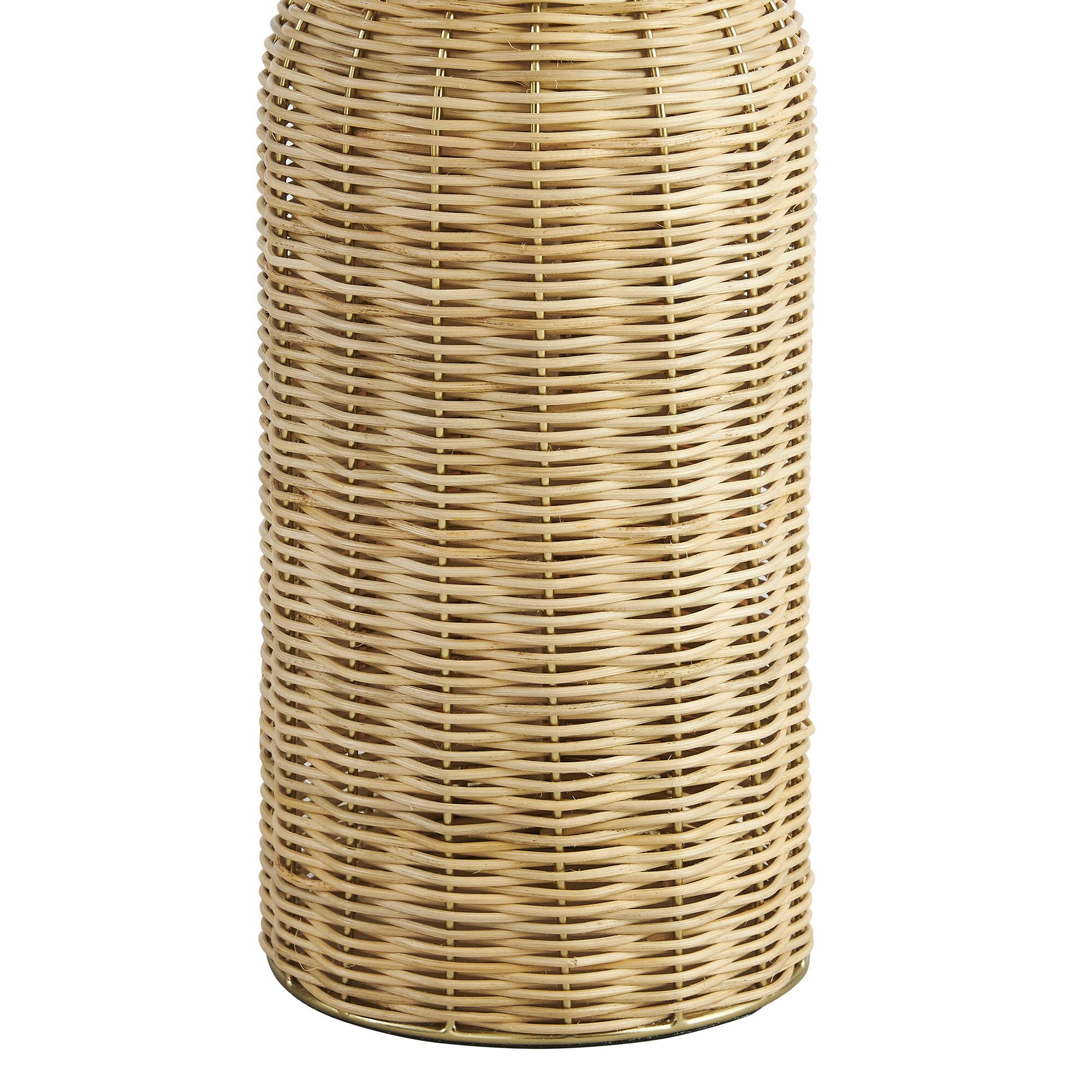Briar Rattan Table Lamp by Modway Natural EEI-7191-NAT - Best Buy