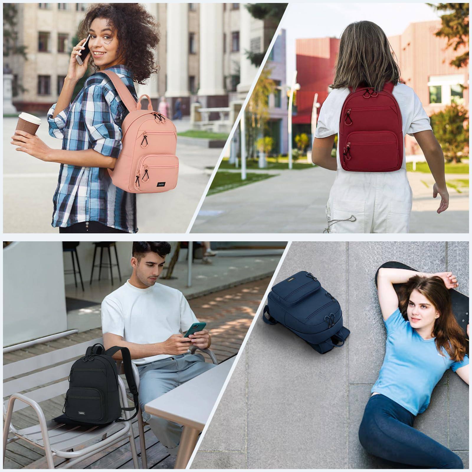 Live At Space Carry On Travel Backpack For Men Women 13 Inch Small Mini ...