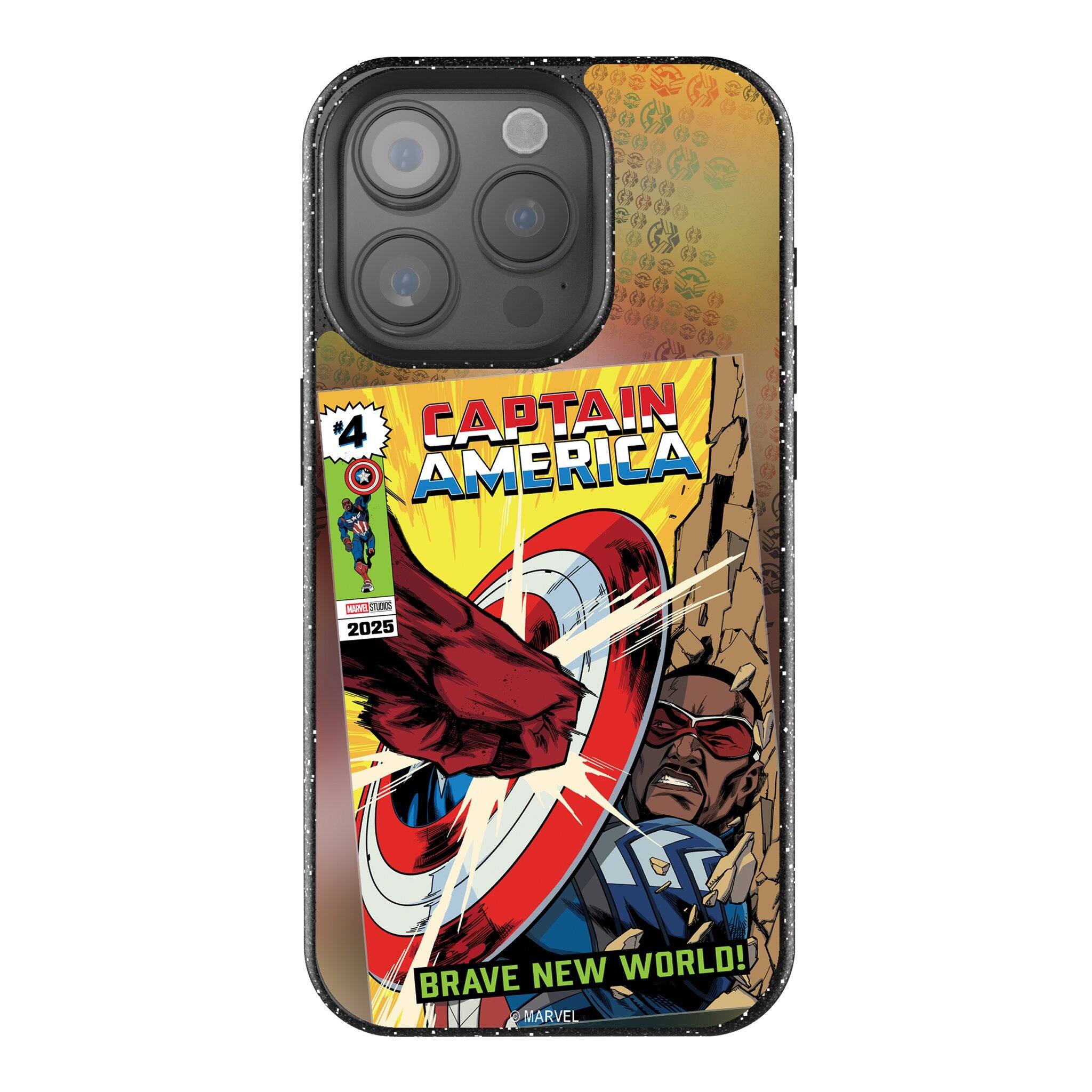 Keyscaper Marvel Classic Cover Black Bling Phone Case Apple iPhone 15 ...