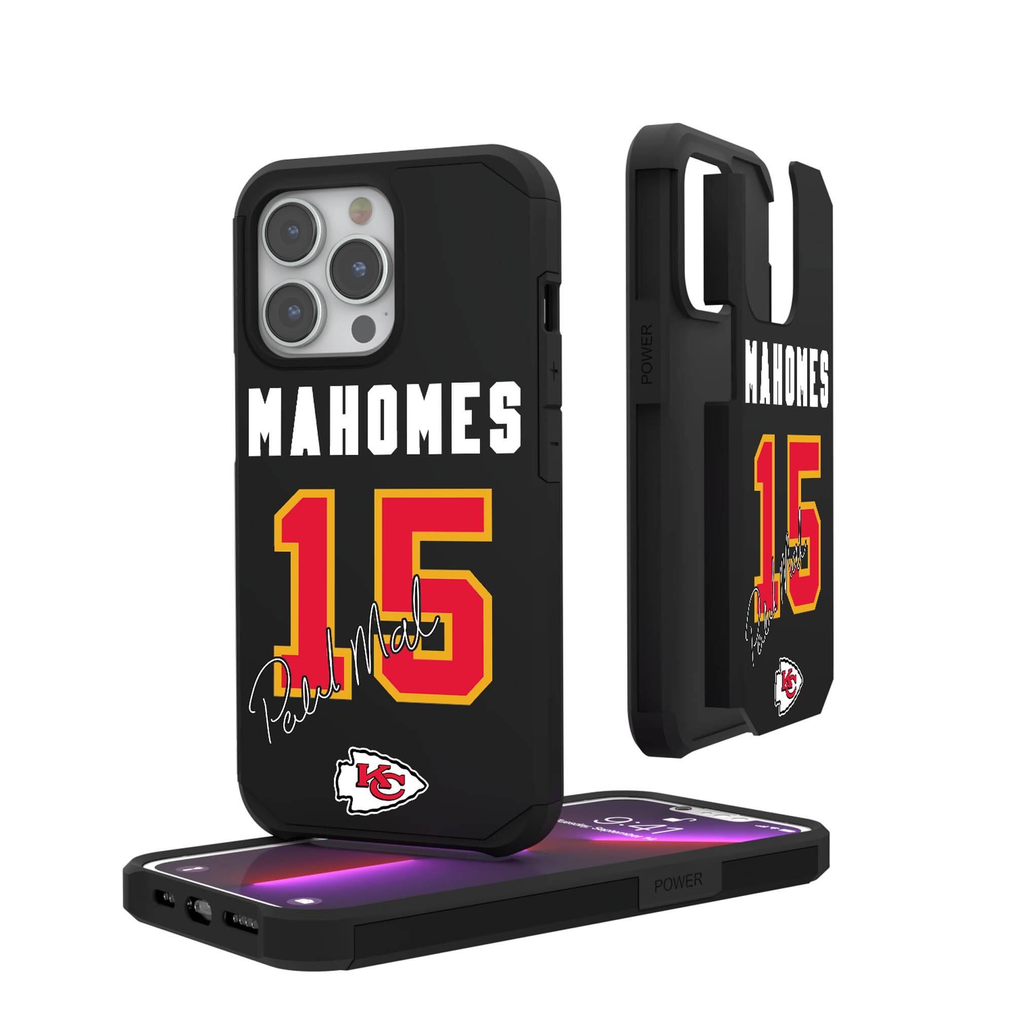 Keyscaper NFL Patrick Mahomes Kansas City Chiefs iPhone Rugged Case 14 ...