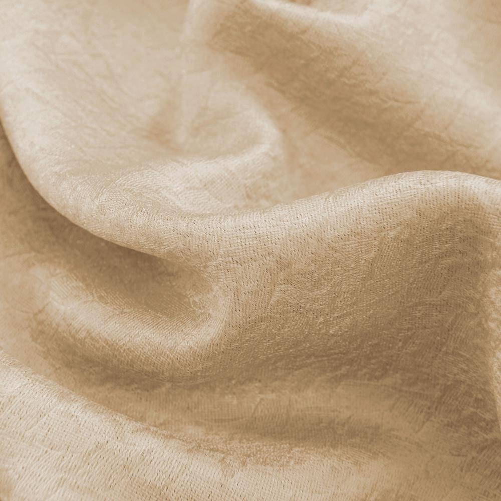 Olivia Gray Lydia Matte Embossed One Blackout Panel 52x84" Gold ...