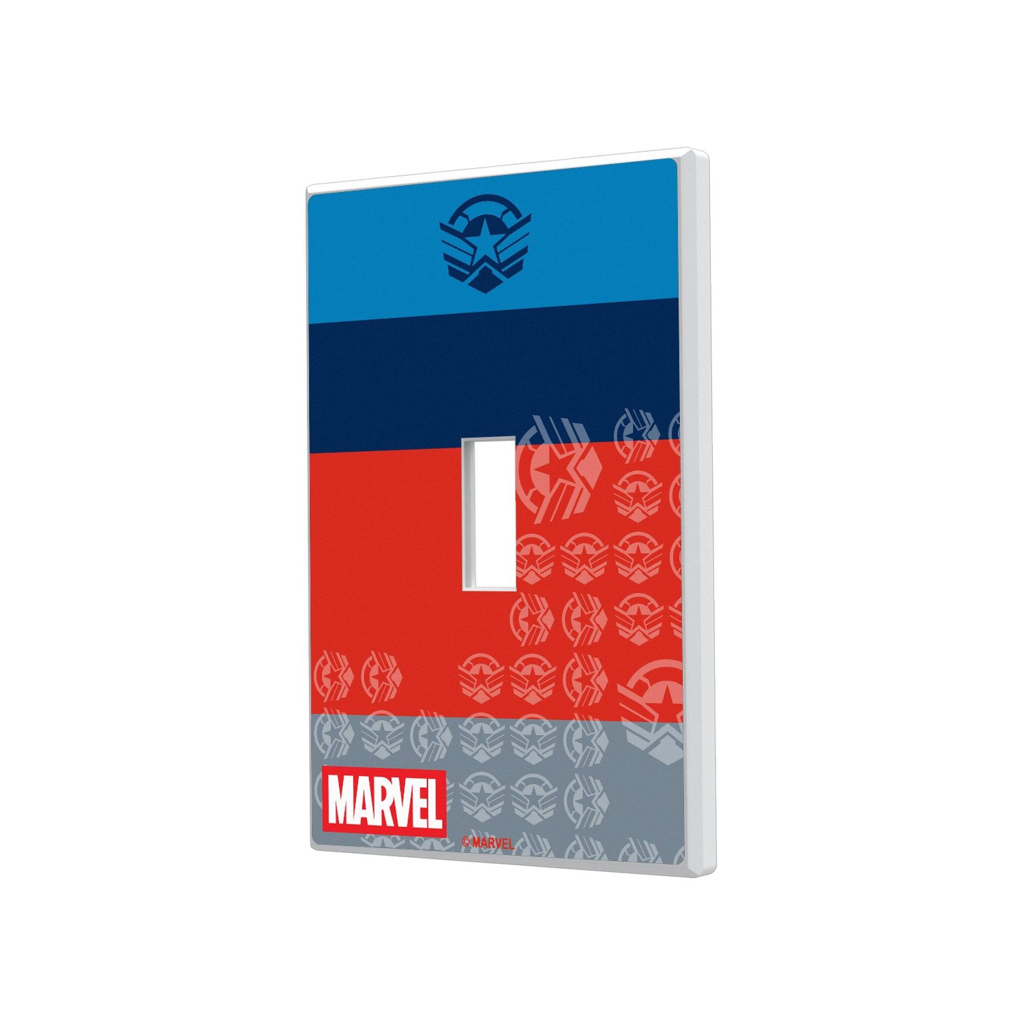 Keyscaper Marvel Sigil Hidden Screw Light Switch Plate Single Toggle ...