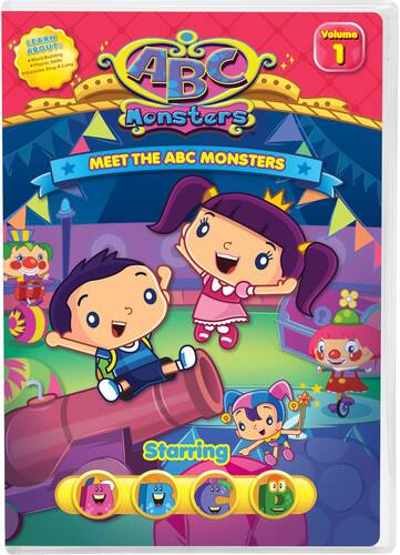 Abc Monsters: Starring Abcd DVD - Best Buy