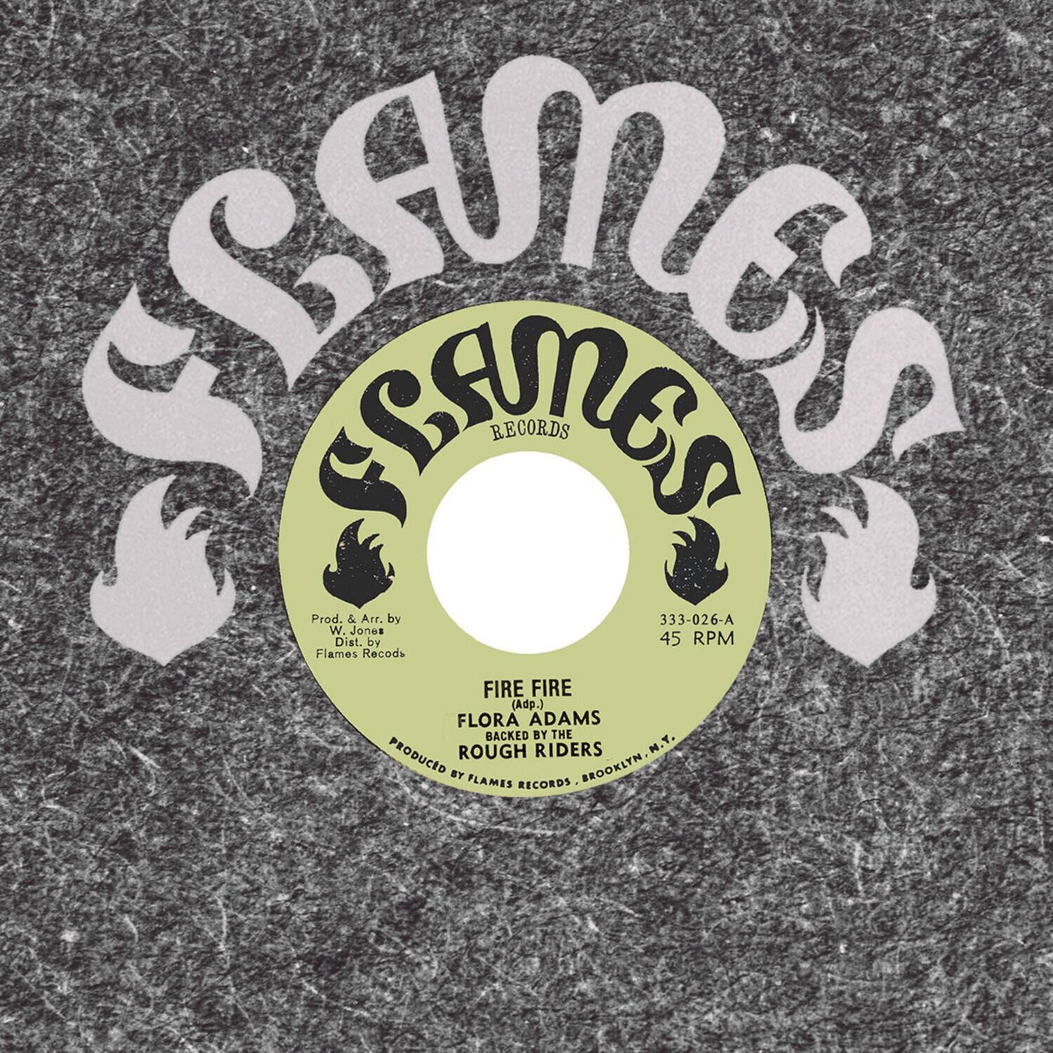 Flora Adams Fire Fire 7 INCH SINGLE [7 inch Vinyl Disc] - Best Buy