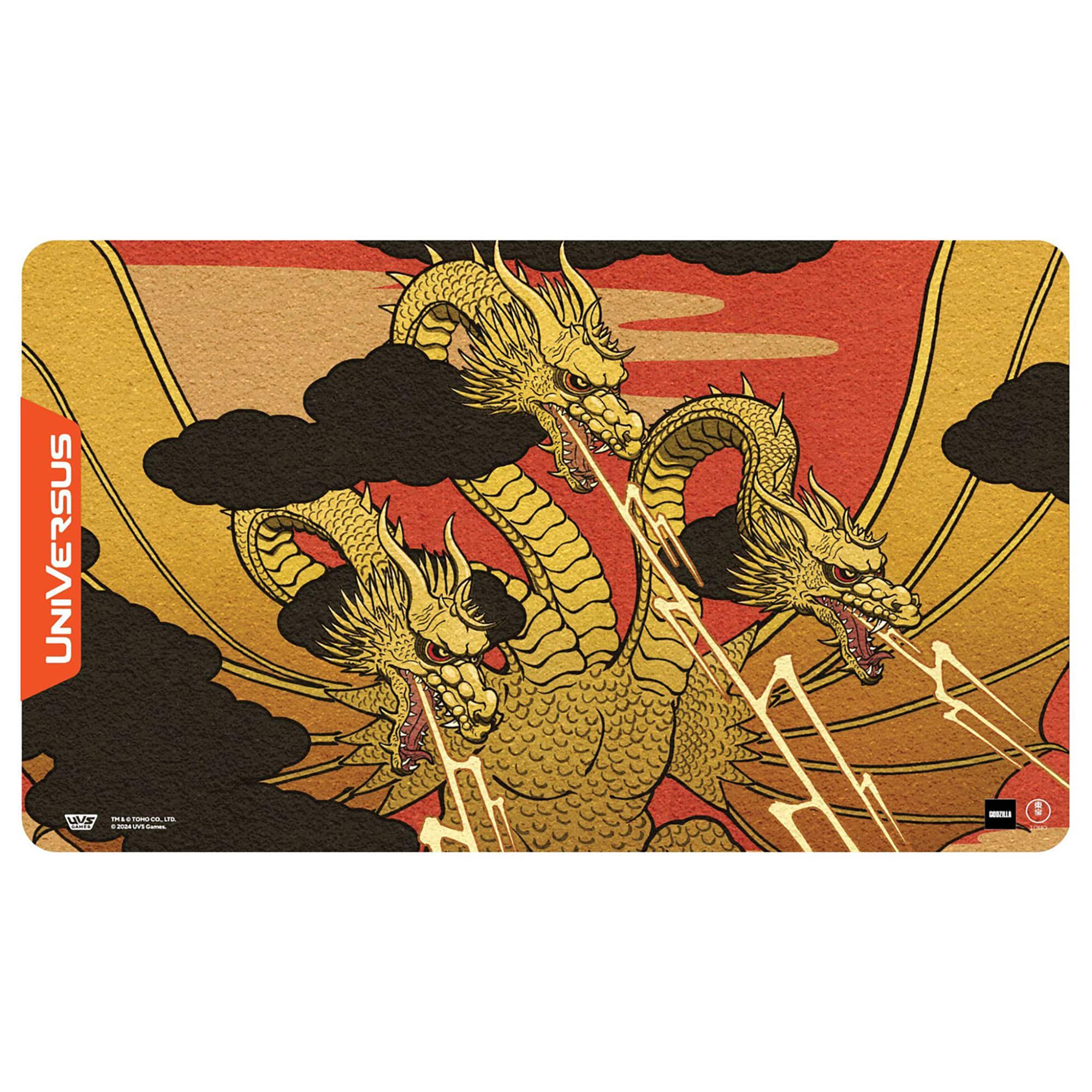 Best Buy: Jasco Games UniVersus Godzilla: Playmat King Ghidorah ...