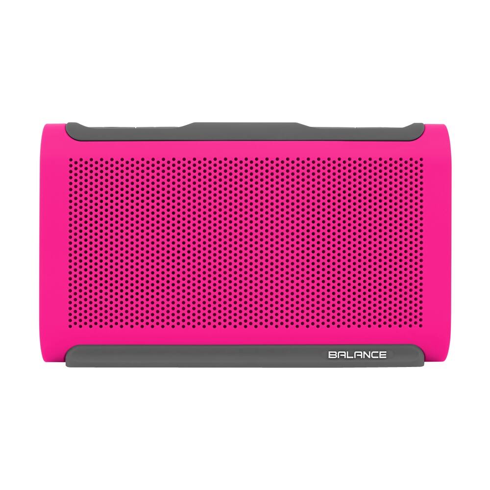 BRAVEN BALANCE Portable Bluetooth Speaker Raspberry Red/Gray BALRGG ...