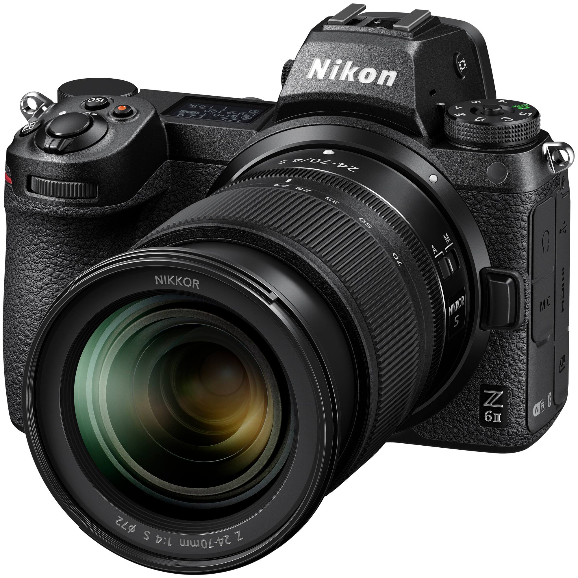 Nikon Z6II Mirrorless Camera FX Full Frame Kit Body + 24 70mm Lens FTZ ...