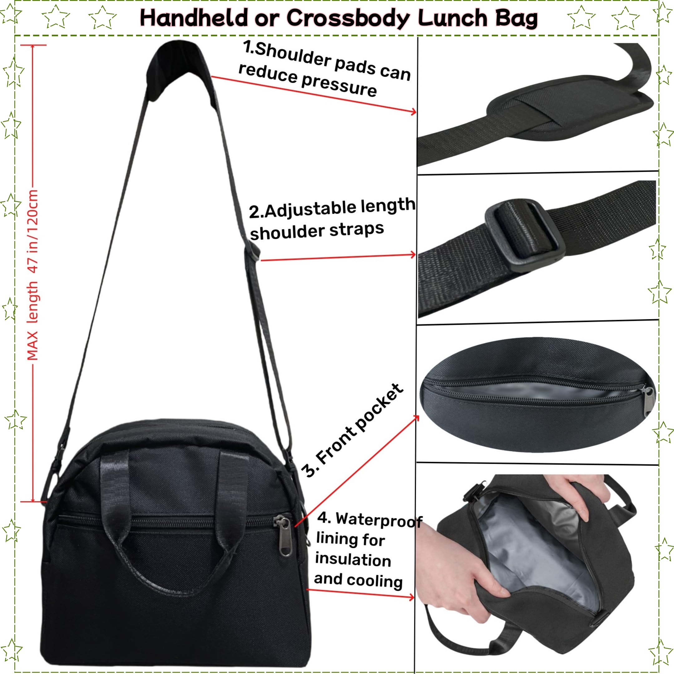 Live At Space 4 Backpack Bookbag With Lunch Box And Case 17 Inch Teen ...