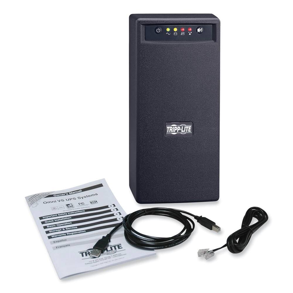 Eaton Tripp Lite Series OmniVS 120V 1000VA 500W Line Interactive UPS ...