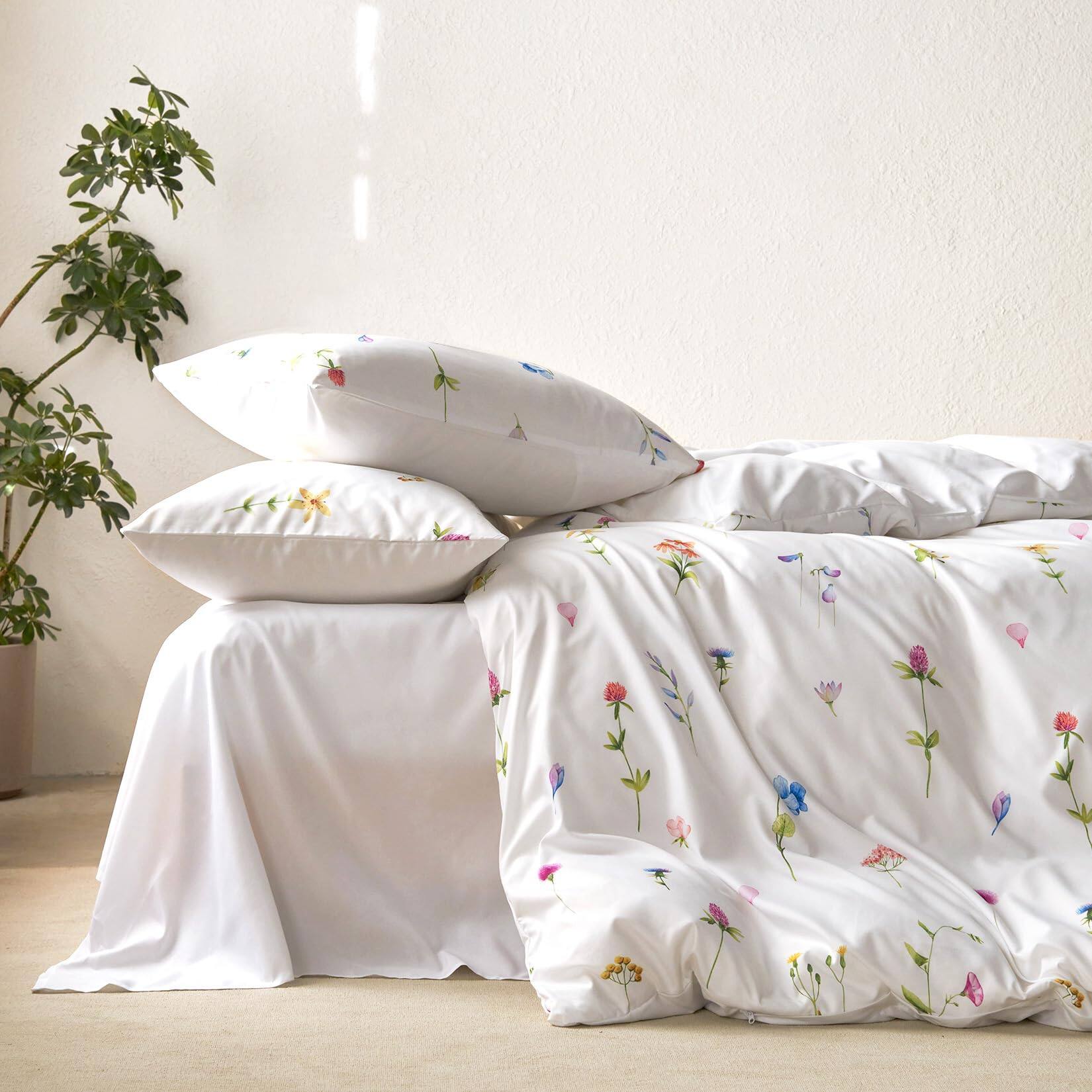 Comfort Essence Floral Comforter Set Cottagecore Cute Aesthetic ...