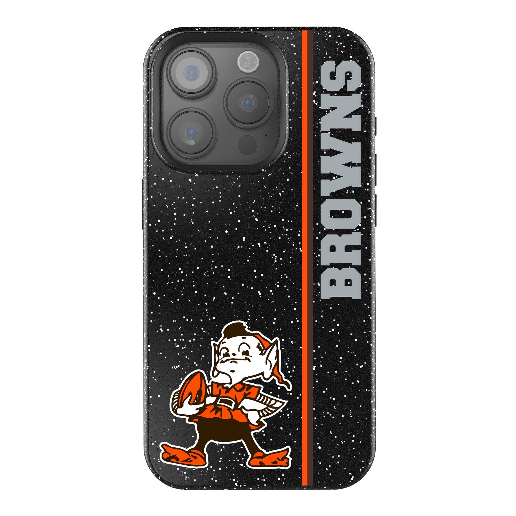 Keyscaper NFL Cleveland Browns Throwback Logo iPhone Bling Case 16 Pro ...