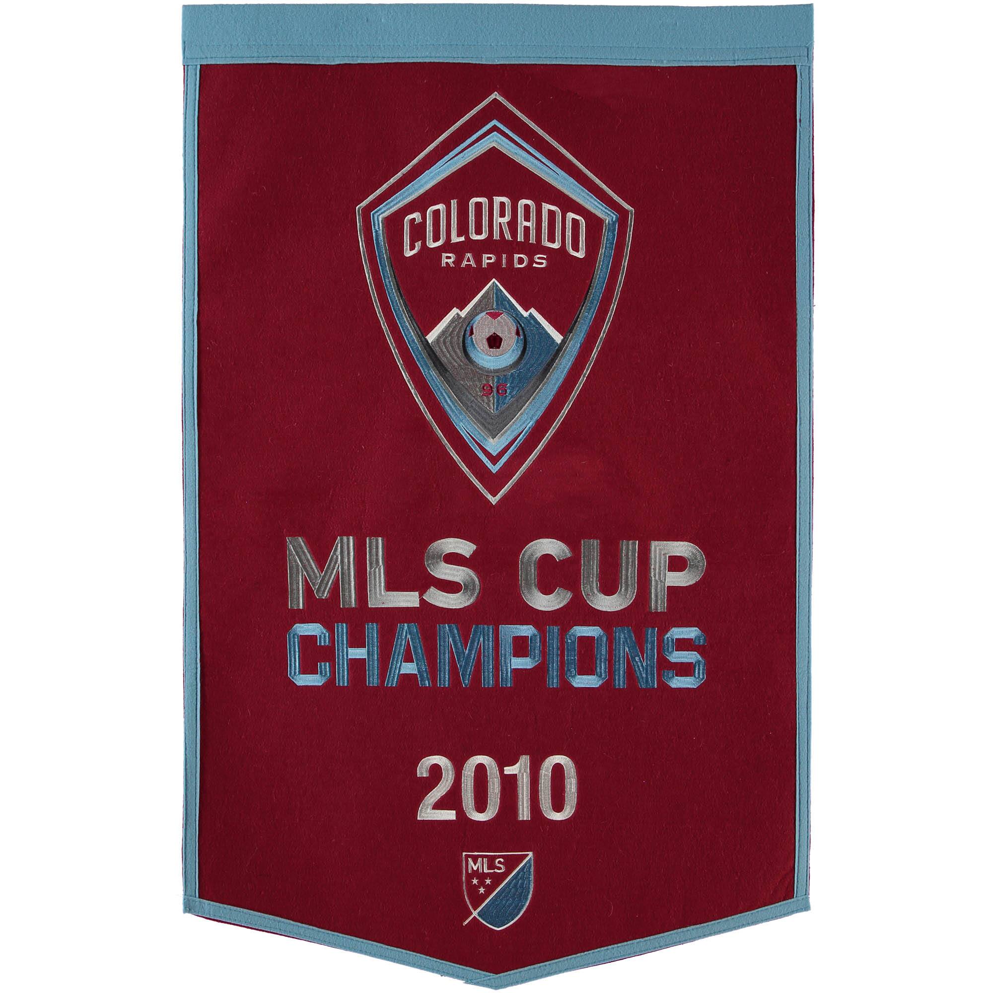 Winning Streak Sports Colorado Rapids Dynasty Banner Red 4376037 - Best Buy