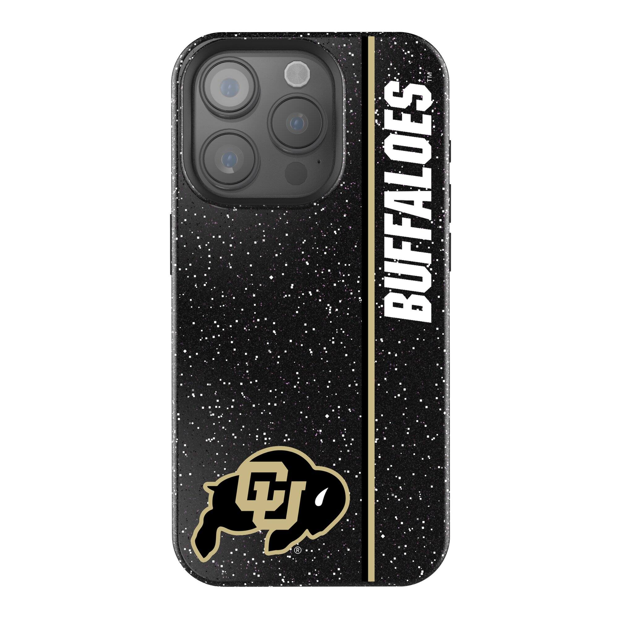 Keyscaper NCAA Colorado Buffaloes iPhone Bling Case 14 Pro Black ...