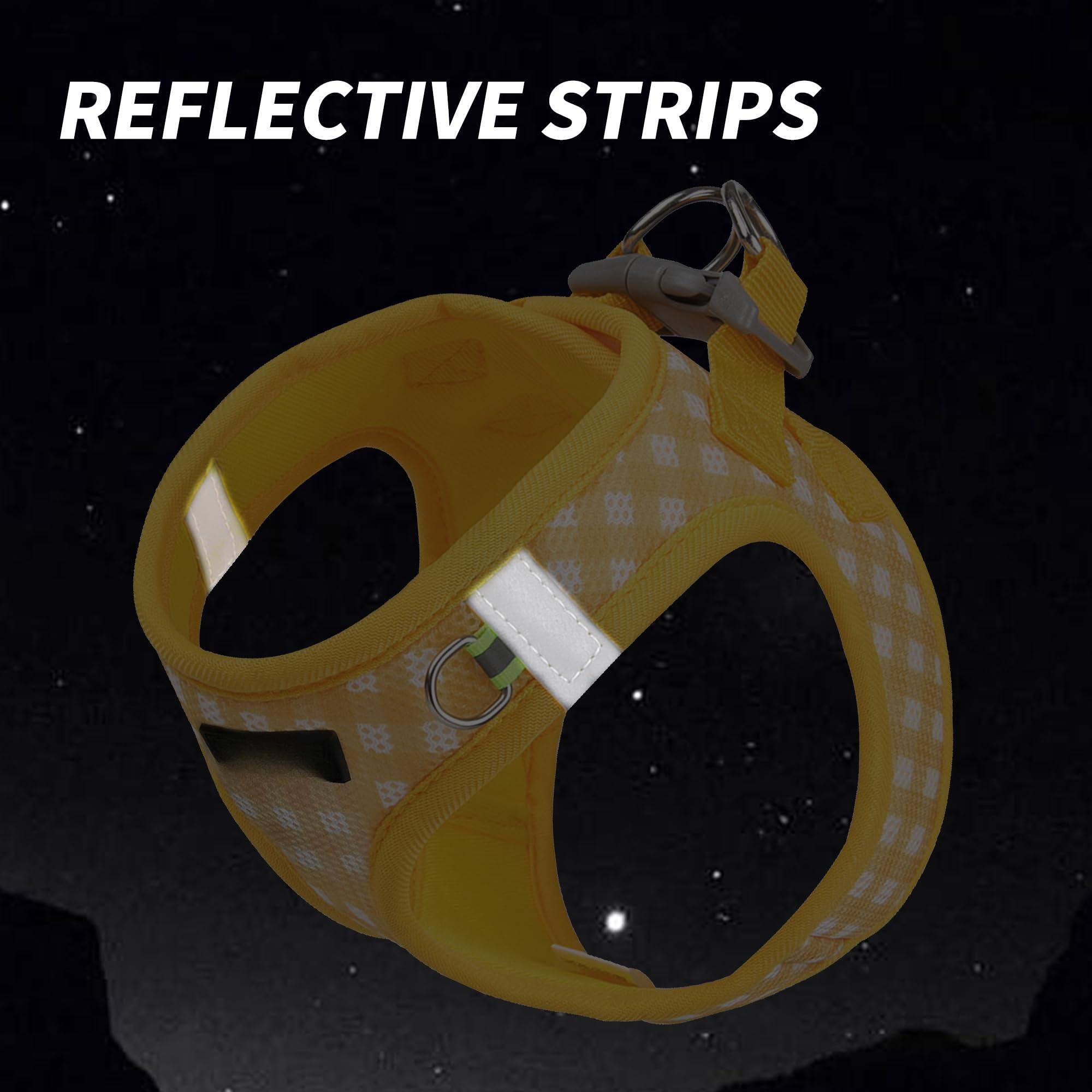 Paradigms Interiors No Pull Dog Harness And Leash Set Step In Chock Soft Mesh Harnesses ...