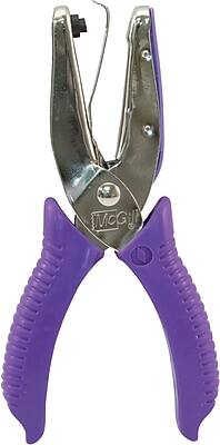 Punchline Medium Duty 1 Hole Diamond Shape Punch, 15 Sheets/20 lb ...