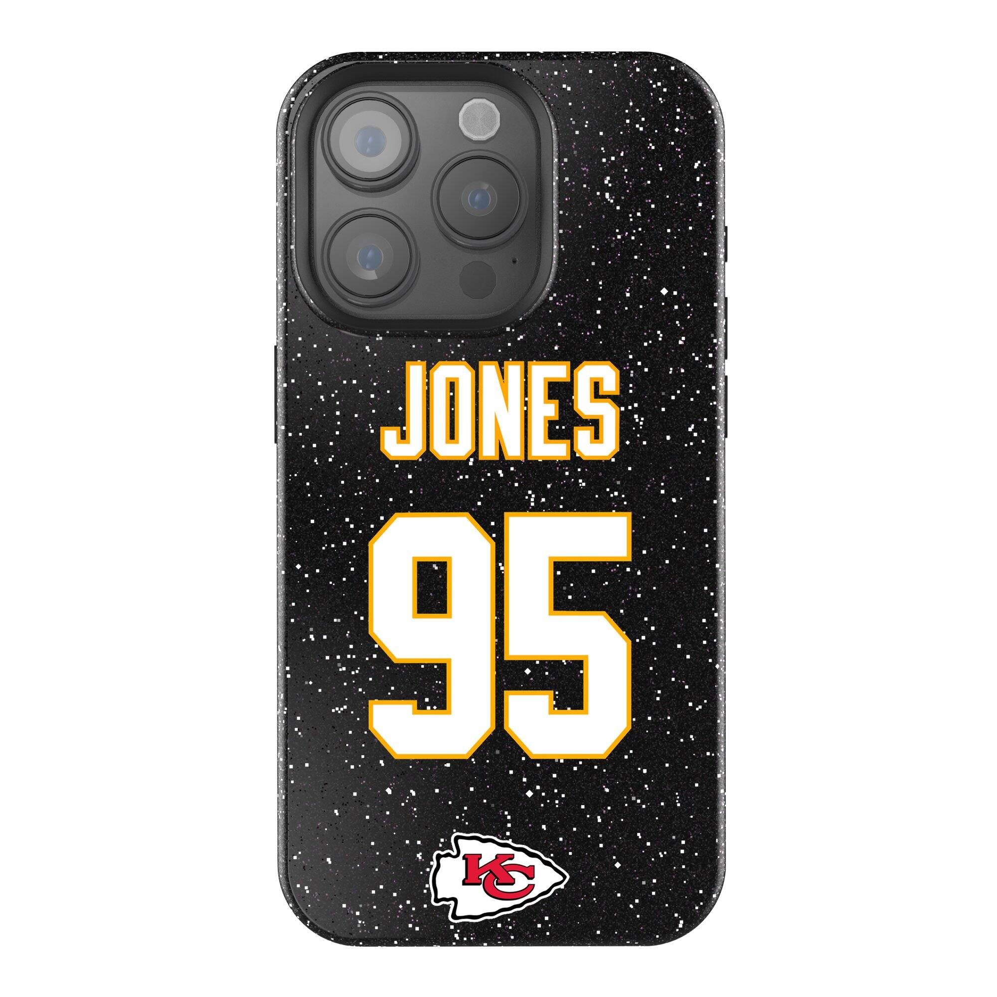 Keyscaper NFL Chris Jones Kansas City Chiefs Bling iPhone Case 15 Pro ...