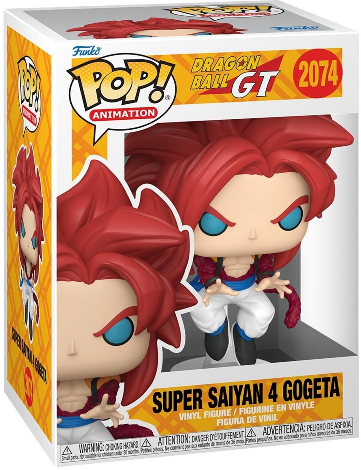 Funko Pop! Dragon Ball GT: Super Saiyan Gogeta Multicolor FU86495 ...