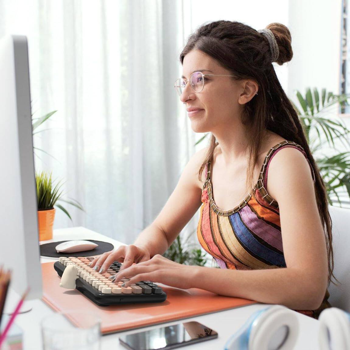 Pacoar Cade Wireless For Ipad/tablet/laptop/pc/windows/mac Retro ...