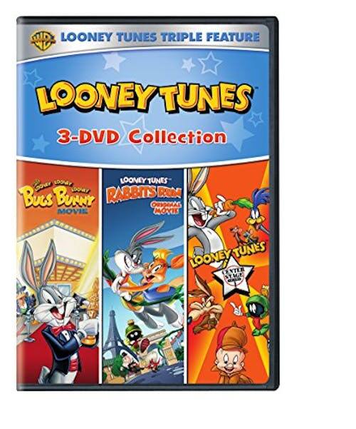 Looney Tunes: Rabbits Run, Looney Looney Bugs Bunny Movie & Center Stage Vol. 1 (DVD Triple ...