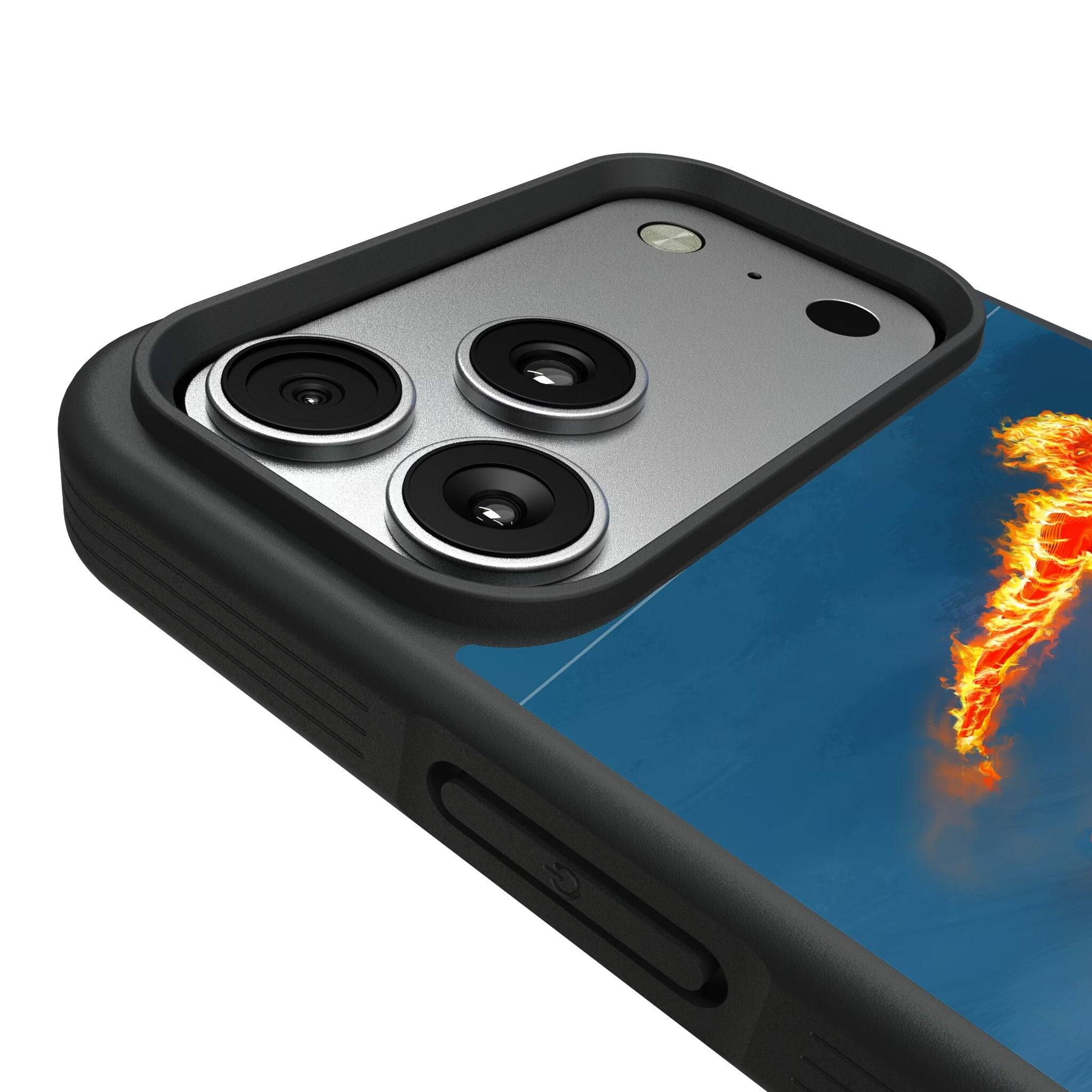 Keyscaper Marvel Human Torch Cover Art Bump Phone Case Apple iPhone Air ...