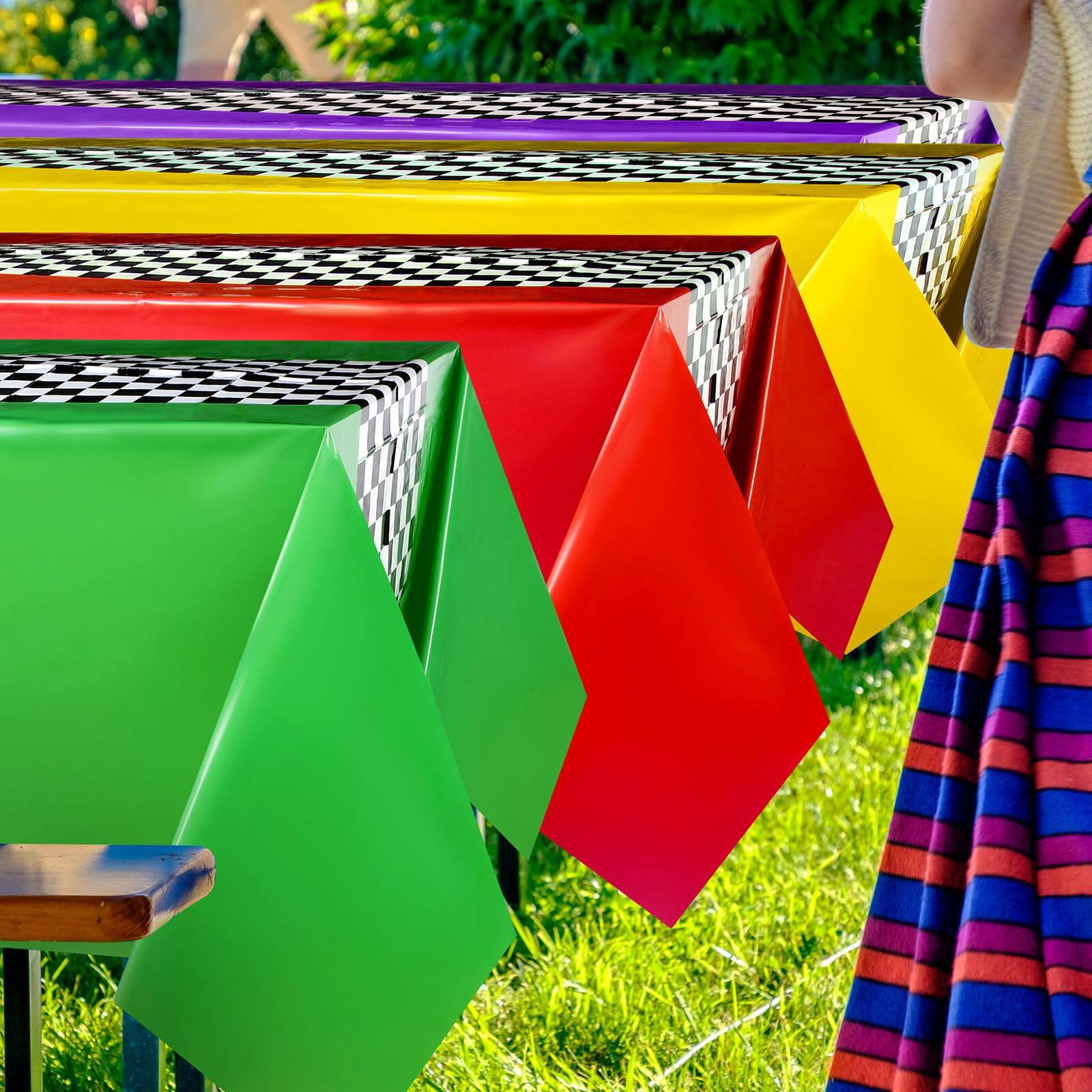 Dapper Styles 6 Sheets Car Birthday Party Supplies Racing Decorations ...