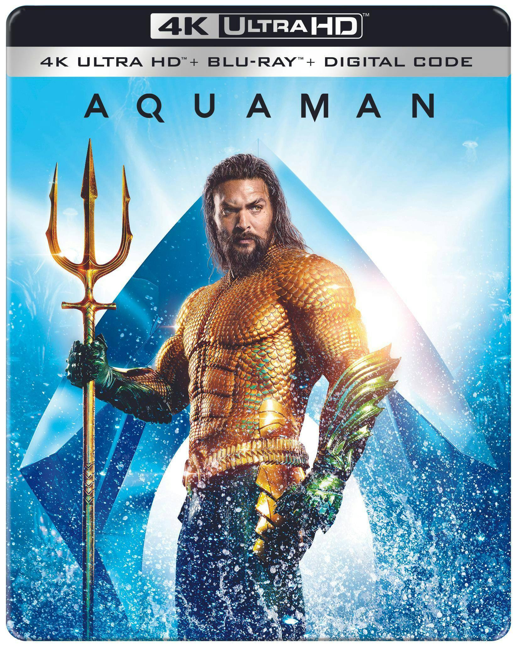 Aquaman Steelbook (4K Ultra HD + Blu ray) [UHD] [Standard] - Best Buy