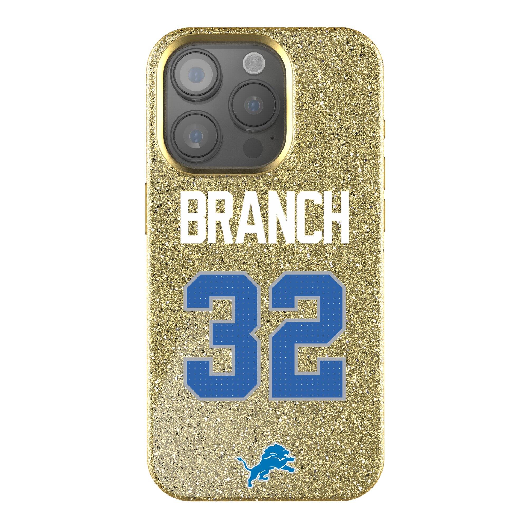 NFL Keyscaper - - Brian Branch Detroit Lions Bling iPhone - 15 Pro ...