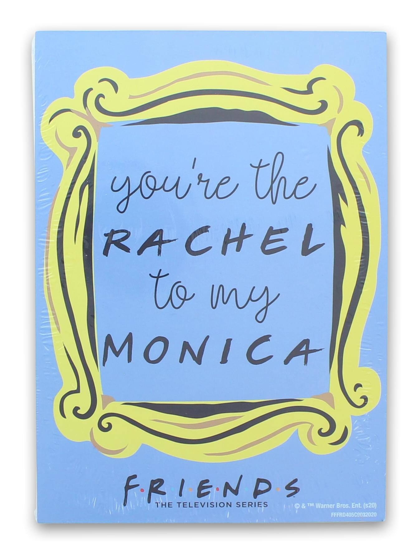 Silver Buffalo Friends You're the Rachel 5 x 7 Inch Wood Box Wall Sign ...