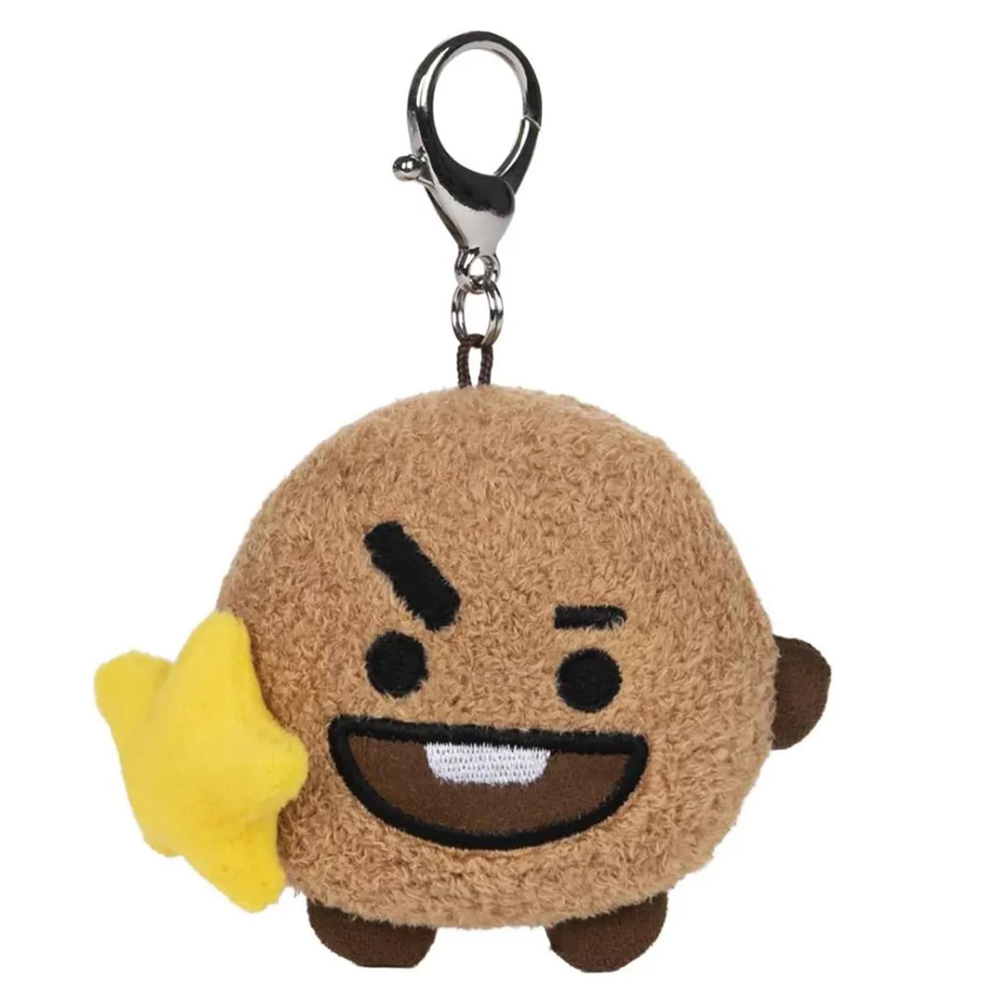 Gund Line Friends BT21 3 Inch Bumble Buddy Plush Clip | Shooky Brown ...