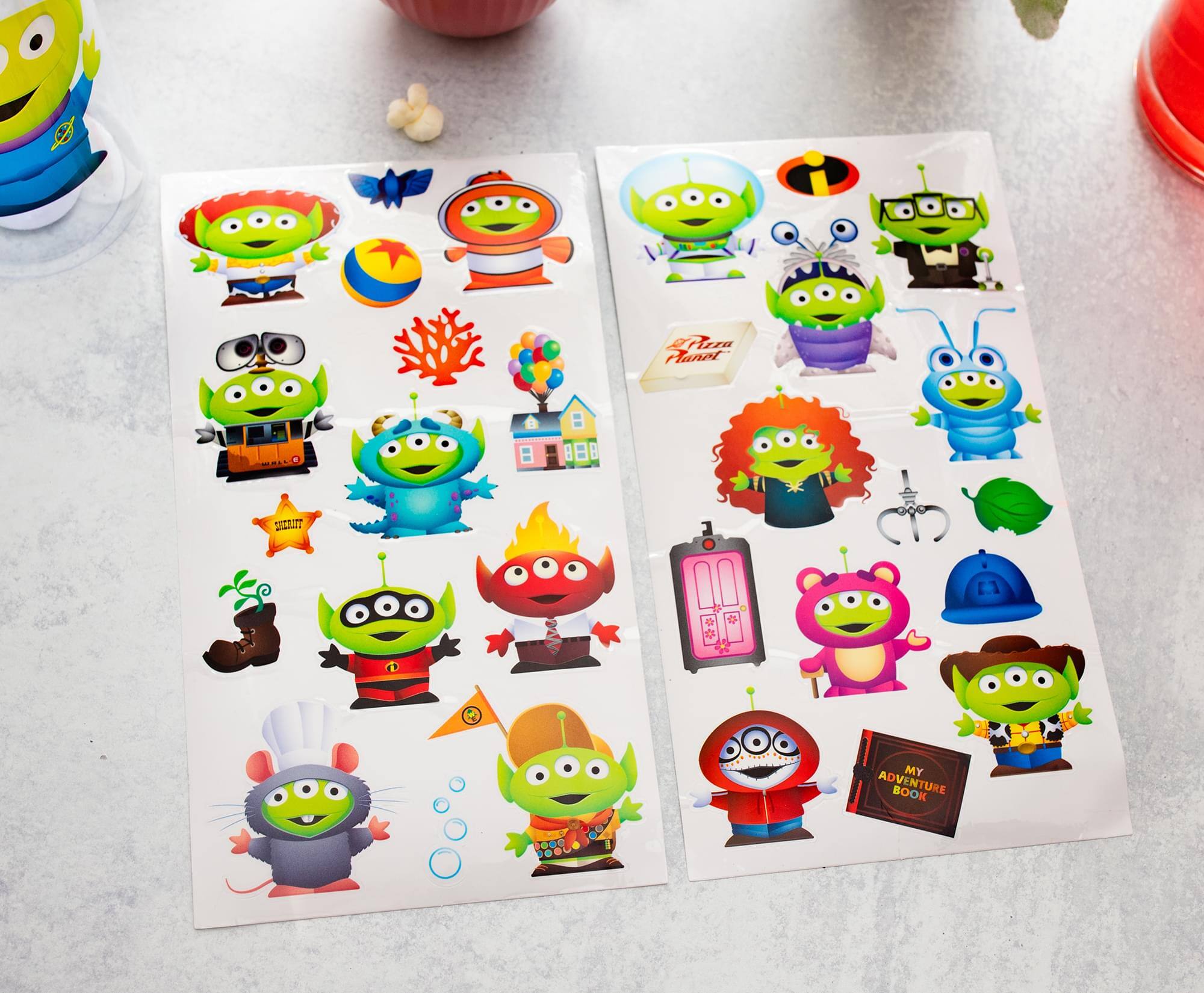 Disney Pixar Toy Story Alien 32 Ounce Twist Spout Water Bottle and ...