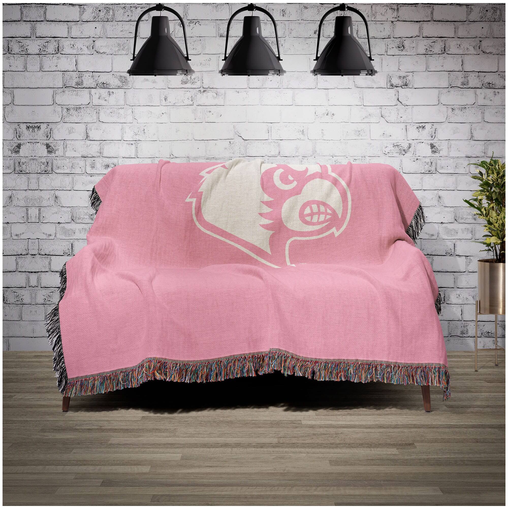 Chad & Jake Louisville Cardinals Woven Blanket Pink 200797836 - Best Buy