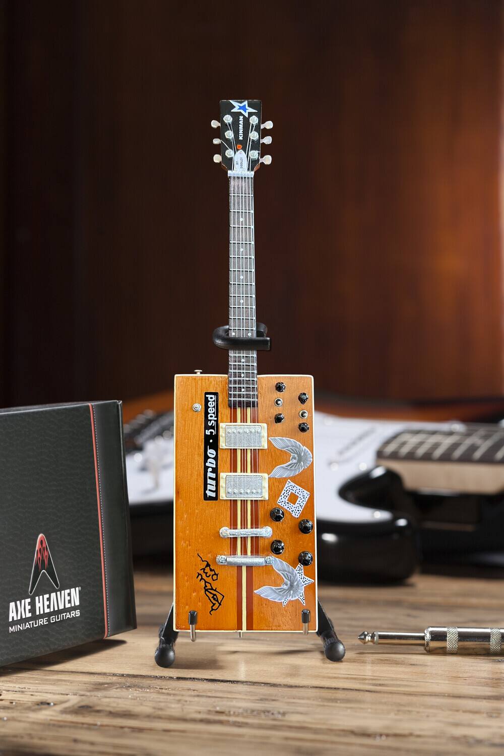 Axe Heaven Bo Diddley Bo Diddley Signature Turbo 5 speed Kinman Custom ...
